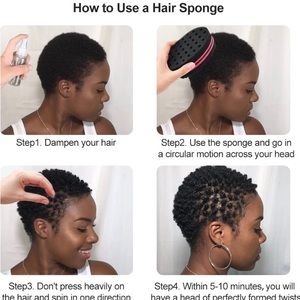 Bewave | Hair | Nwt Bewave 2pc Big Holes Barber Hair Brush Sponge ...